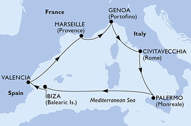 MSC Seaside cruise itineraries | MSC Cruises